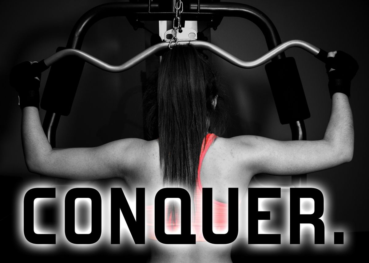 'Conquer' Poster by Urrutia German | Displate