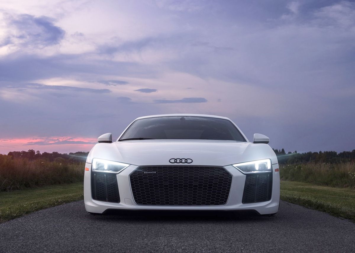 'audi r8' Poster by Sport Cars | Displate