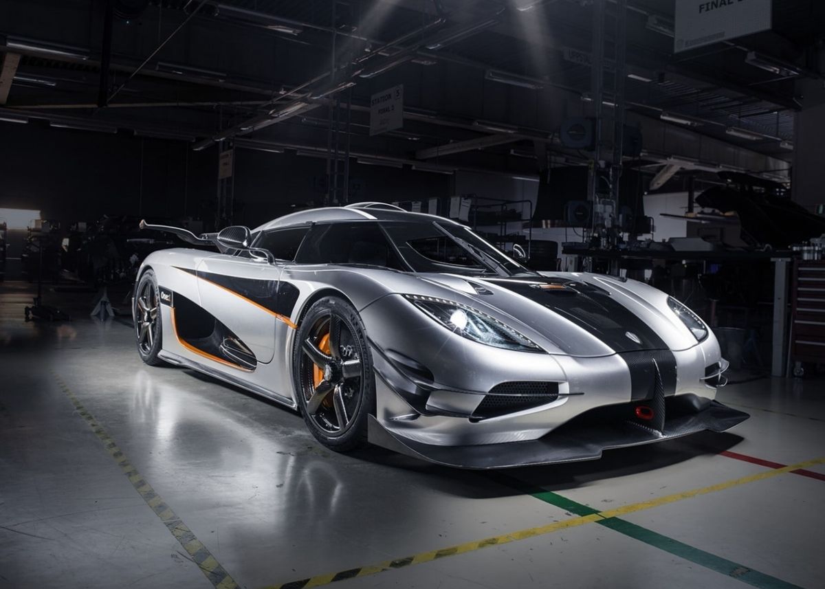 'Koenigsegg One ' Poster, picture, metal print, paint by Erikk act ...