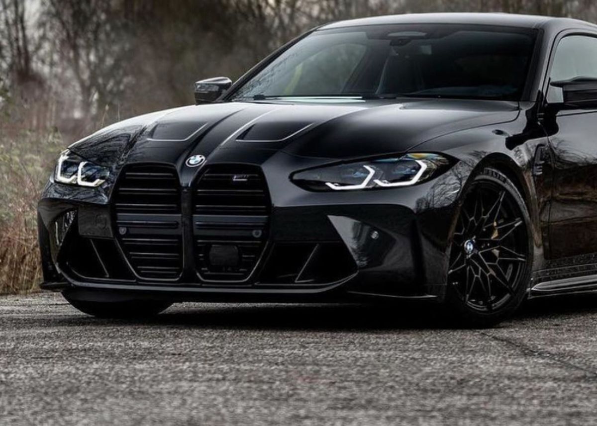 'bmw m4' Poster, picture, metal print, paint by Horror Cars | Displate