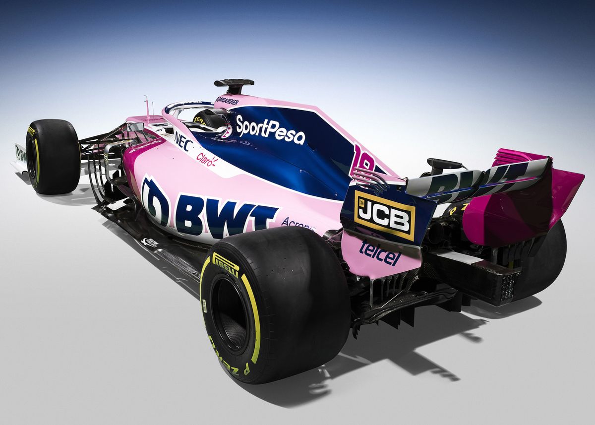 'Racing Point RP19 2019 F1' Poster by Finn Vidtak | Displate