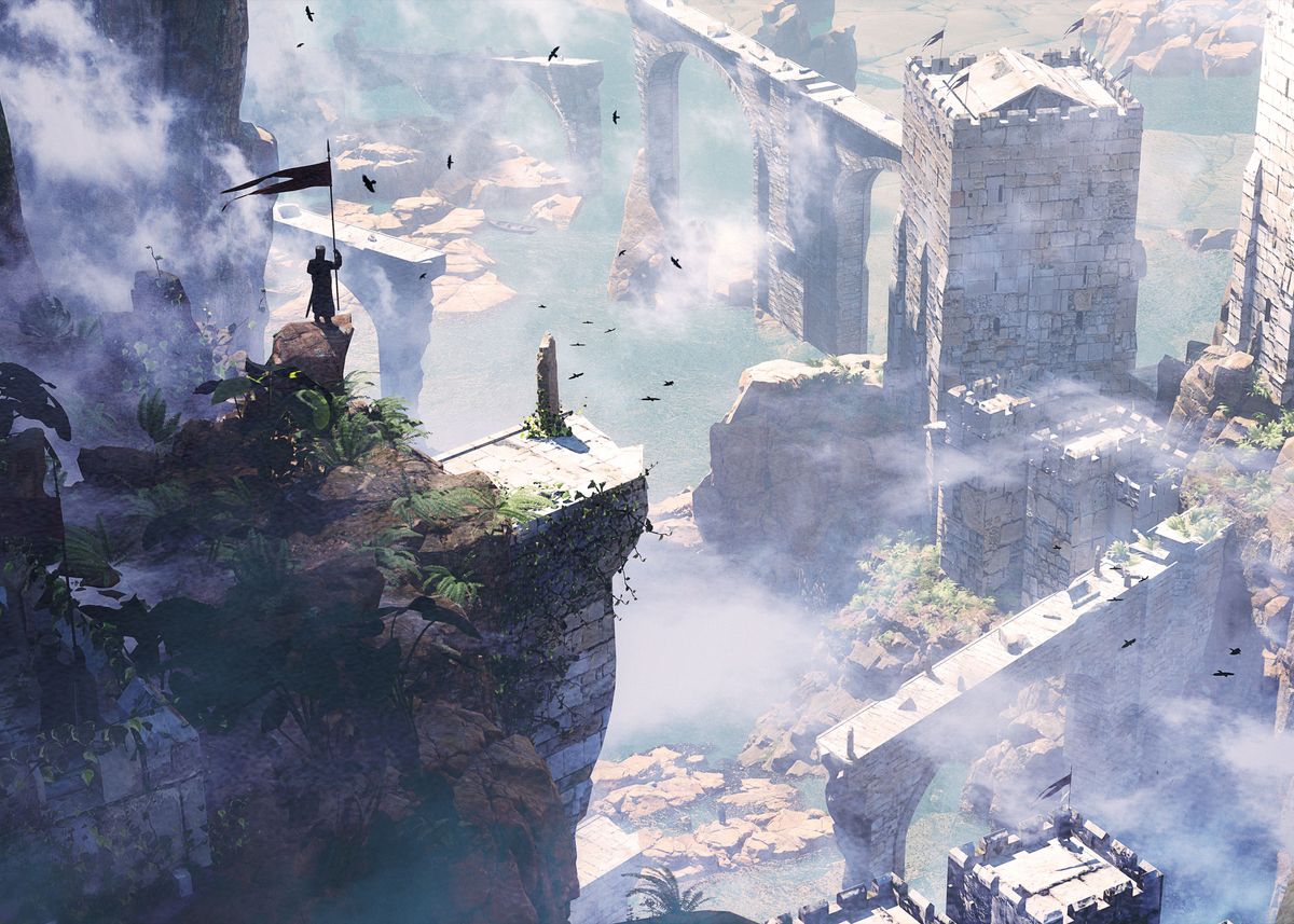 'sentinel' Poster, picture, metal print, paint by Ramiz Morina | Displate