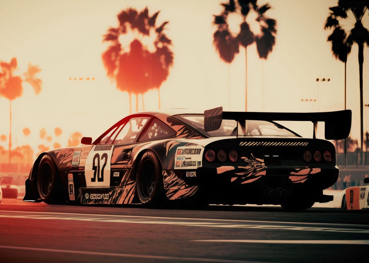 '80s cars' Poster by GRAPHICMYSTICAL displate | Displate