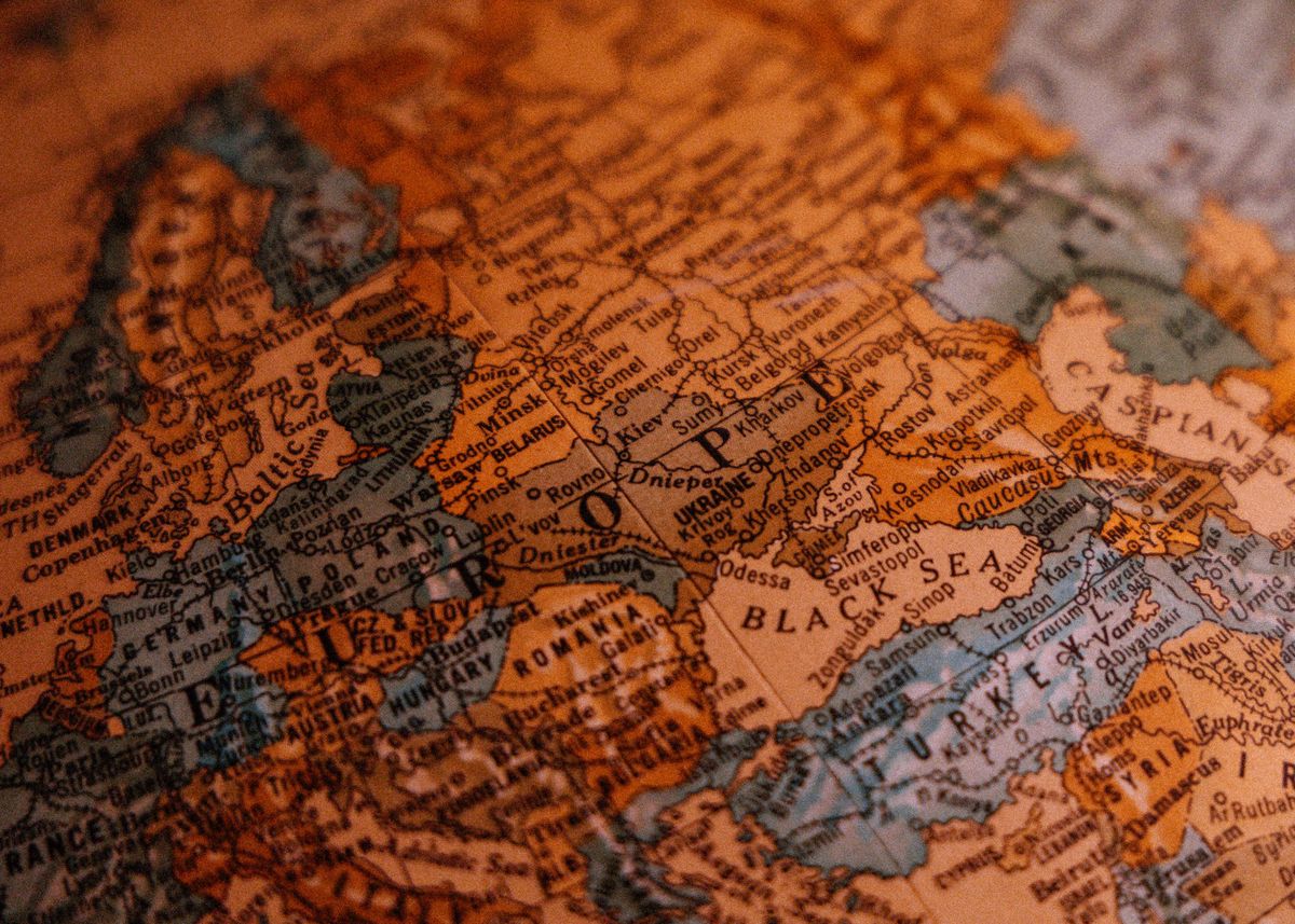 'Maps Poster ' Poster, picture, metal print, paint by Famous City ...