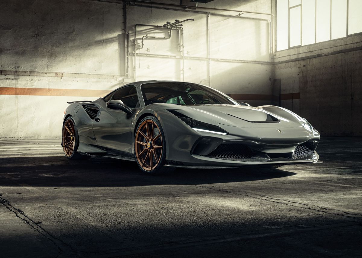 'Ferrari F8' Poster by Erikk act | Displate