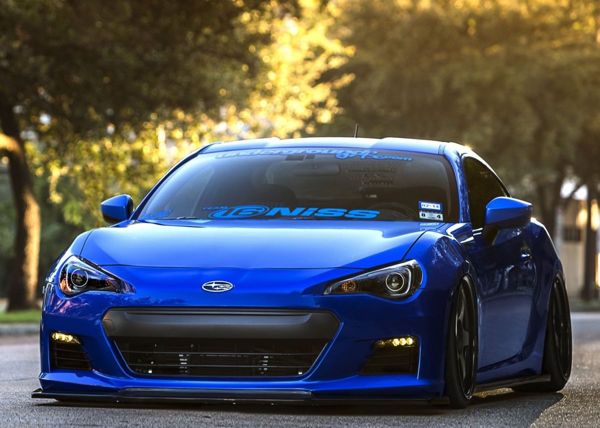 'subaru brz' Poster by Sport Cars | Displate