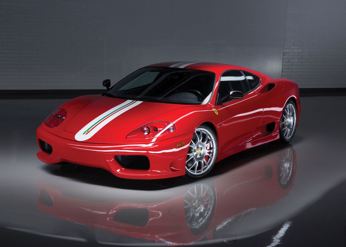 'Ferrari 360 Stradale' Poster, picture, metal print, paint by Finnick ...