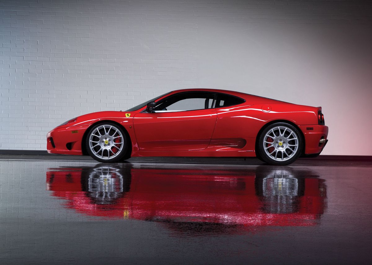 'Ferrari 360 Stradale' Poster, picture, metal print, paint by Finnick ...