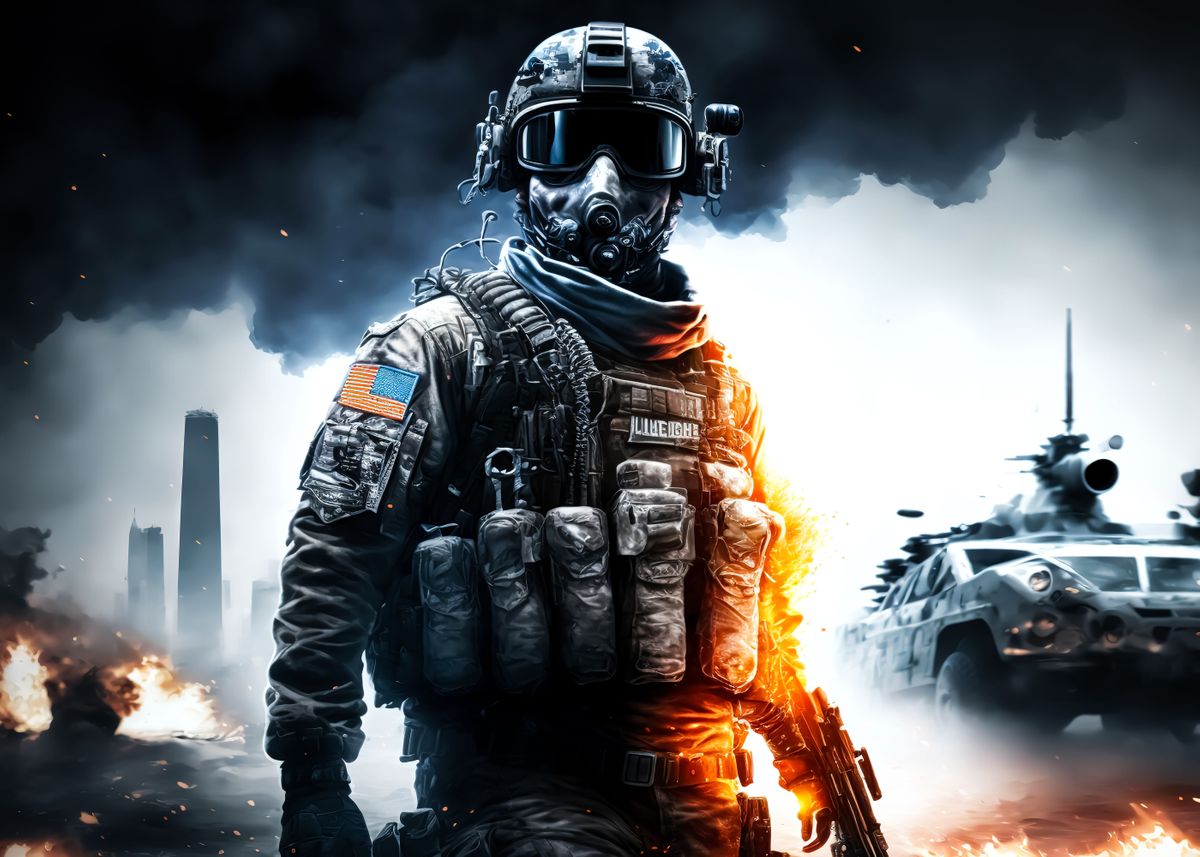 'World War' Poster, picture, metal print, paint by Coral Blackwell ...