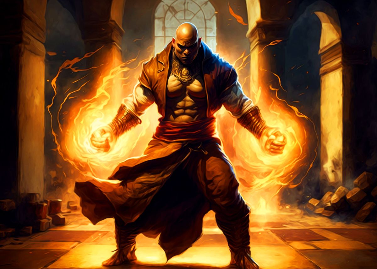 'Fantasy Wizard' Poster, picture, metal print, paint by nhatsk min ...