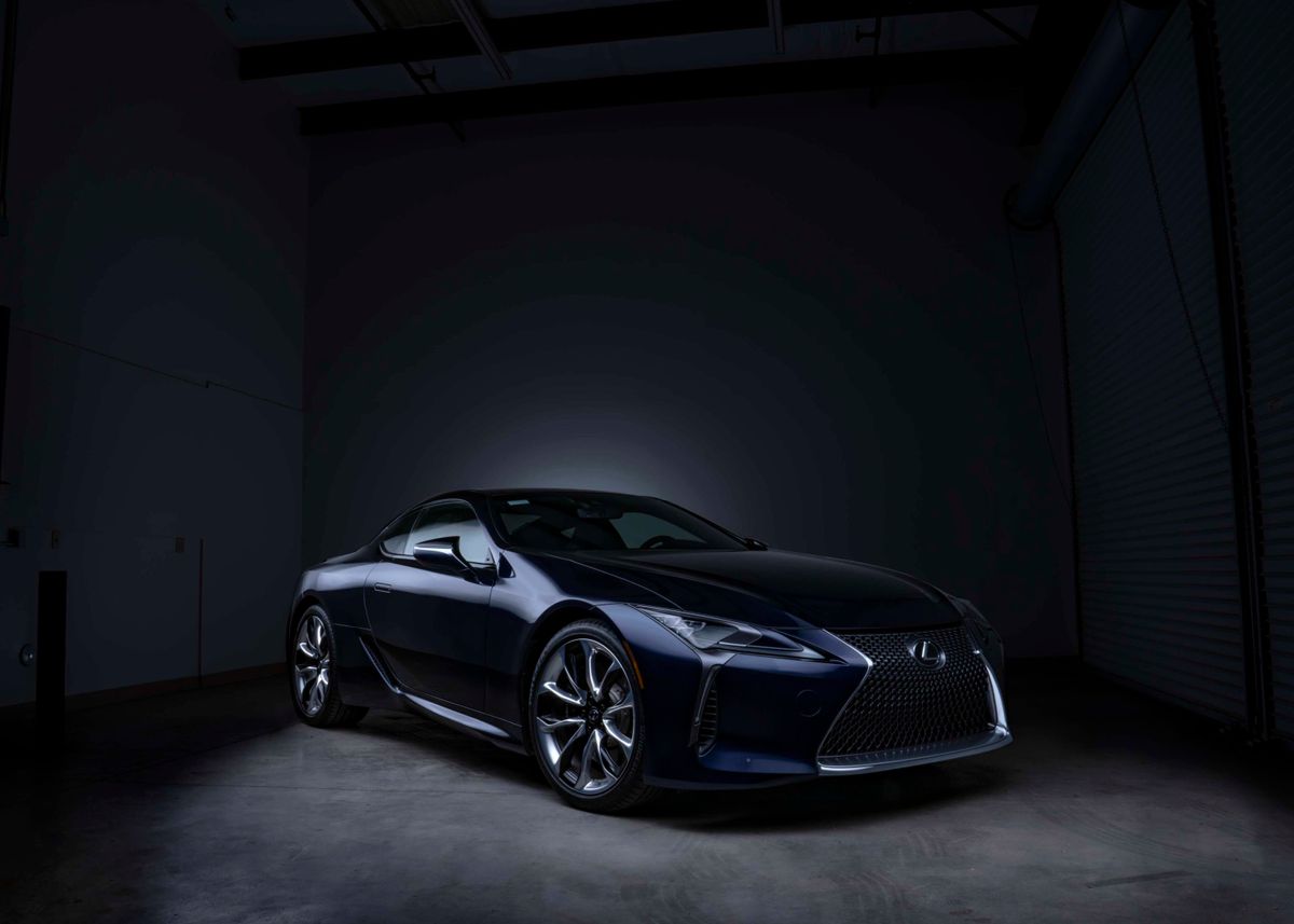 'Lexus LC ' Poster, picture, metal print, paint by Erikk act | Displate