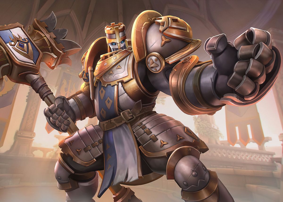 'Paladins' Poster, picture, metal print, paint by NoName Design | Displate