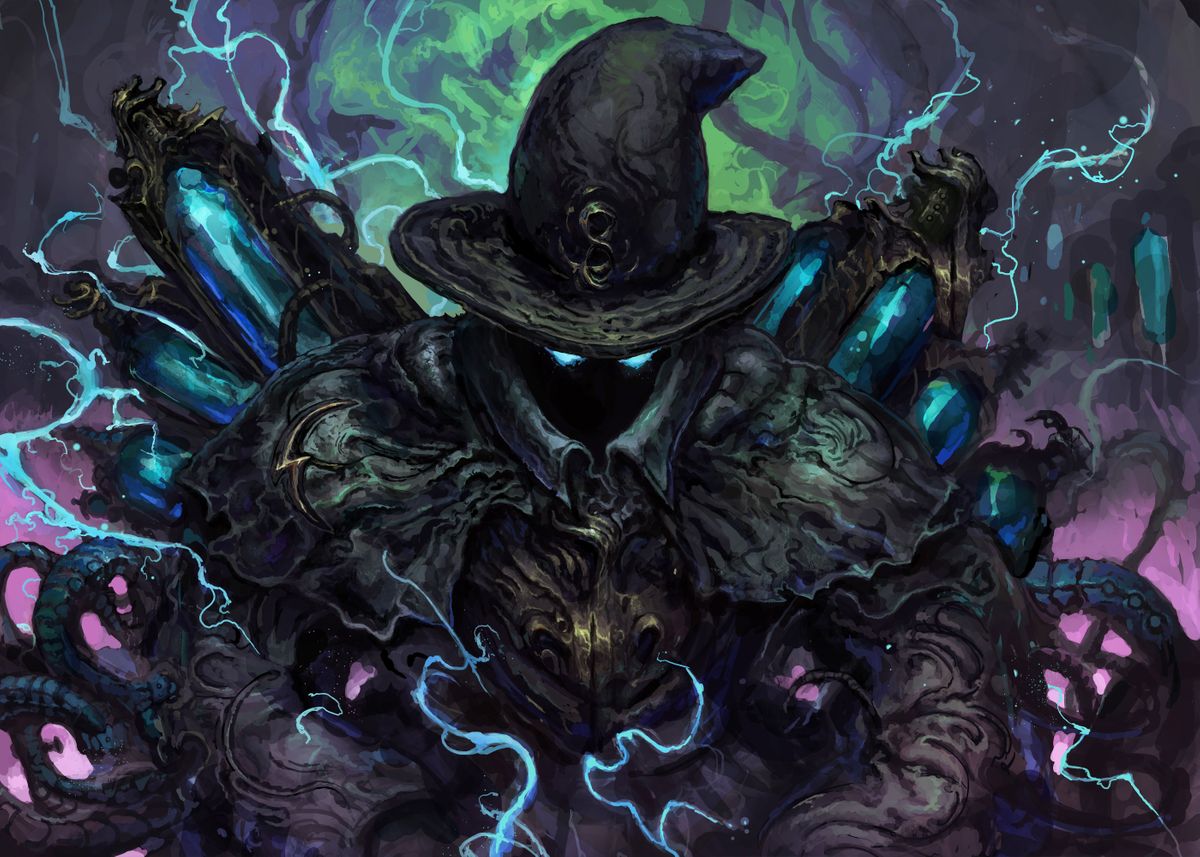 'Stim Mage - Inscryption ' Poster, picture, metal print, paint by ...