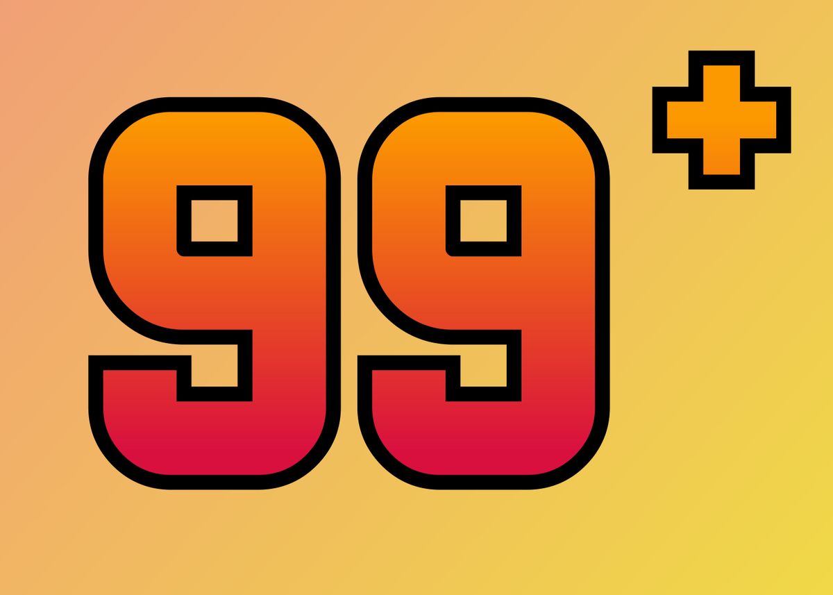 'Number 99' Poster, picture, metal print, paint by Jon Polly | Displate