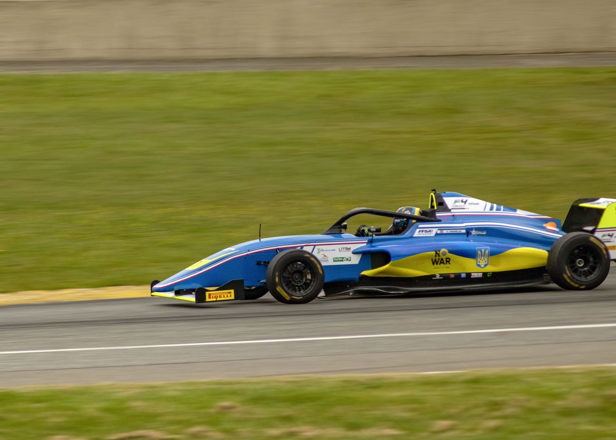 'Formule 4' Poster by Thomas Dupuy | Displate