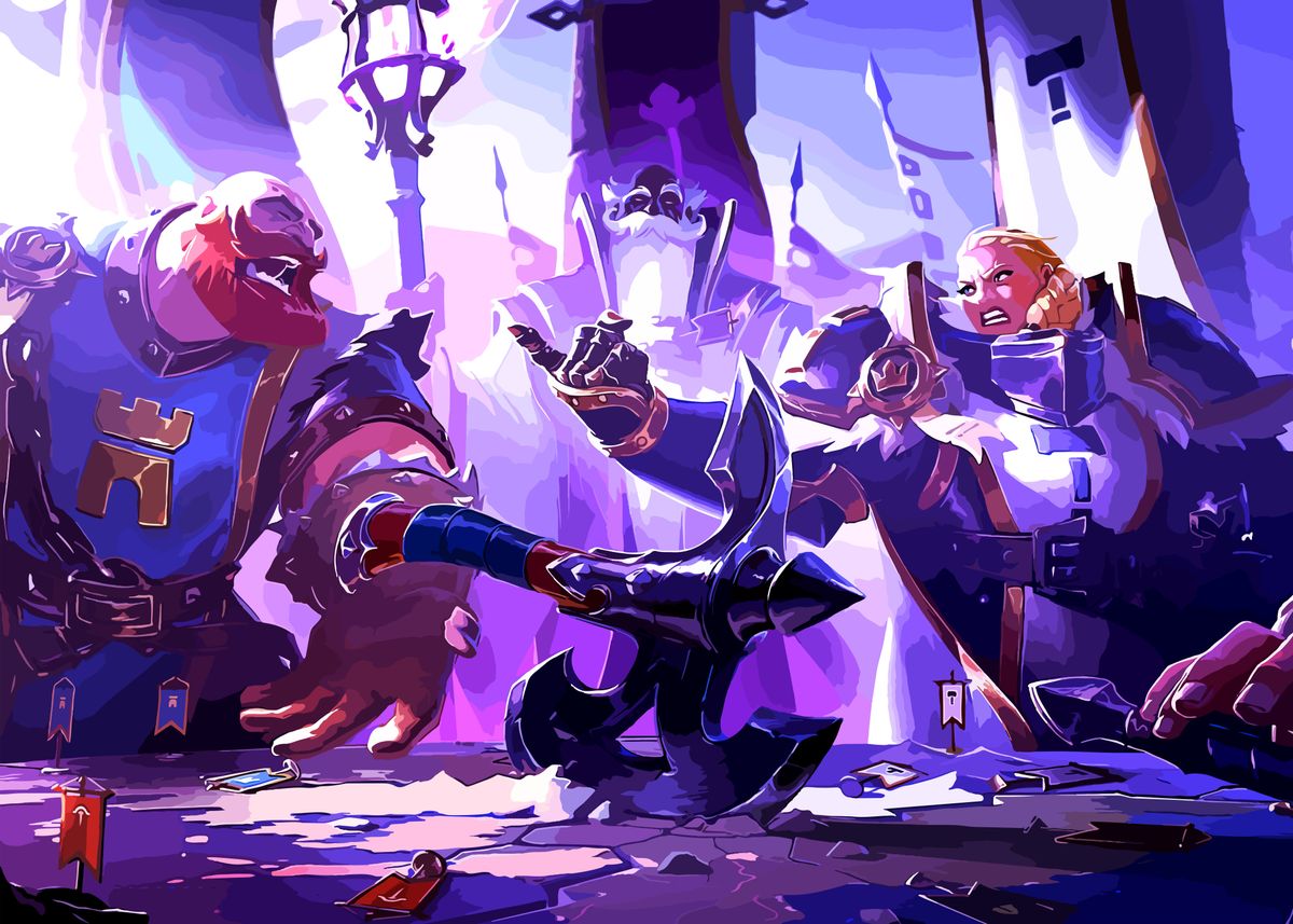 'Albion online ' Poster, picture, metal print, paint by keko neko ...