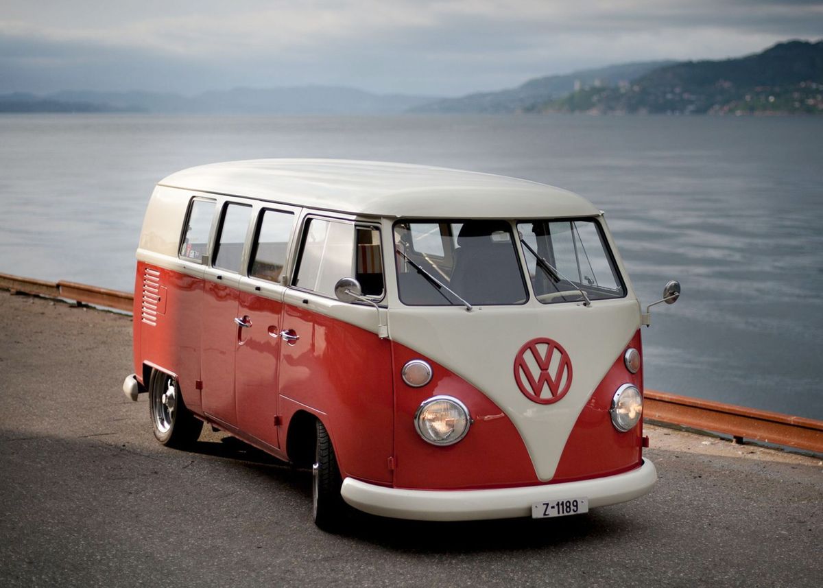 'Volkswagen van' Poster by Sport Cars | Displate