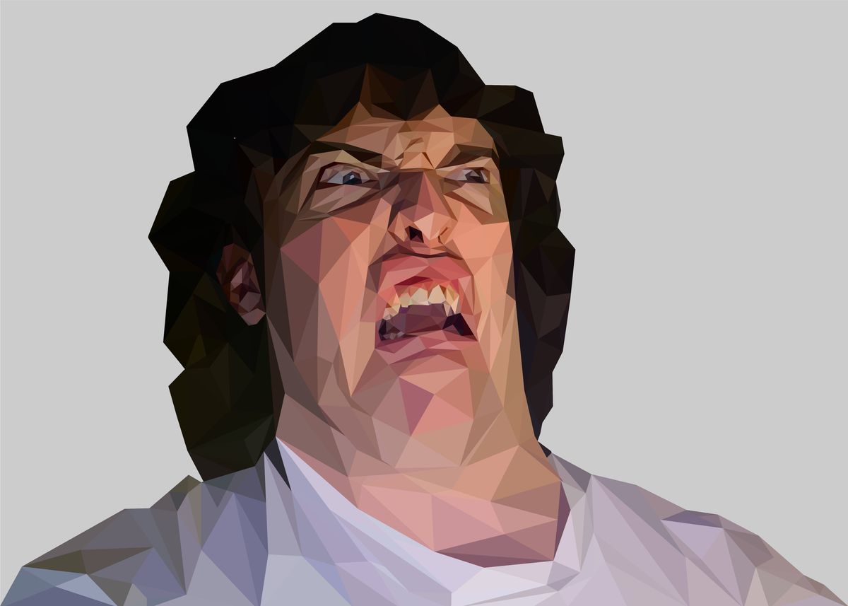 'funny disappointed meme' Poster by Lowpoly Posters | Displate