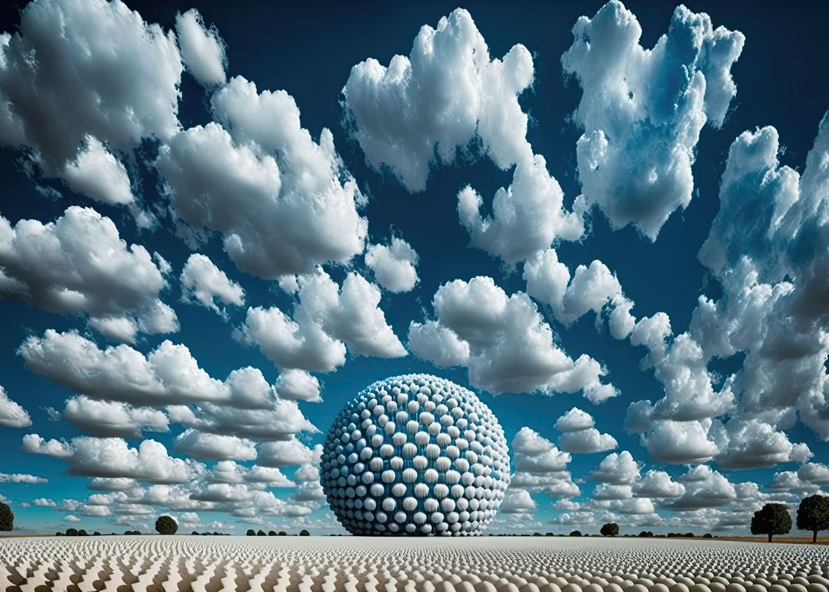 'Surreal Skies Horizon' Poster, picture, metal print, paint by Jensen ...