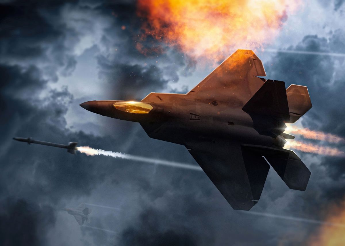 'Plane' Poster, picture, metal print, paint by One Piece Top Gun | Displate