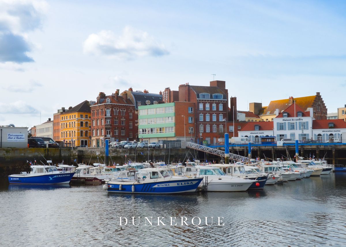 'Dunkirk Port' Poster by GregPics | Displate