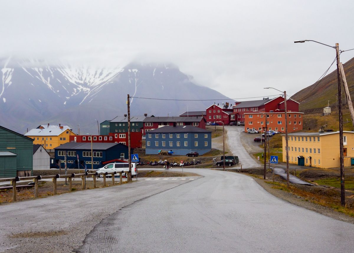 'Svalbard Longyearbyen' Poster, picture, metal print, paint by Beata ...
