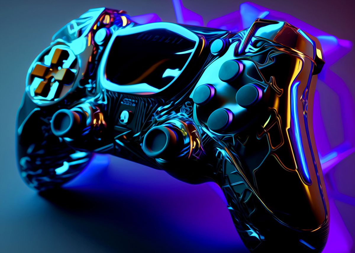 'Game Controller' Poster by javis lee | Displate