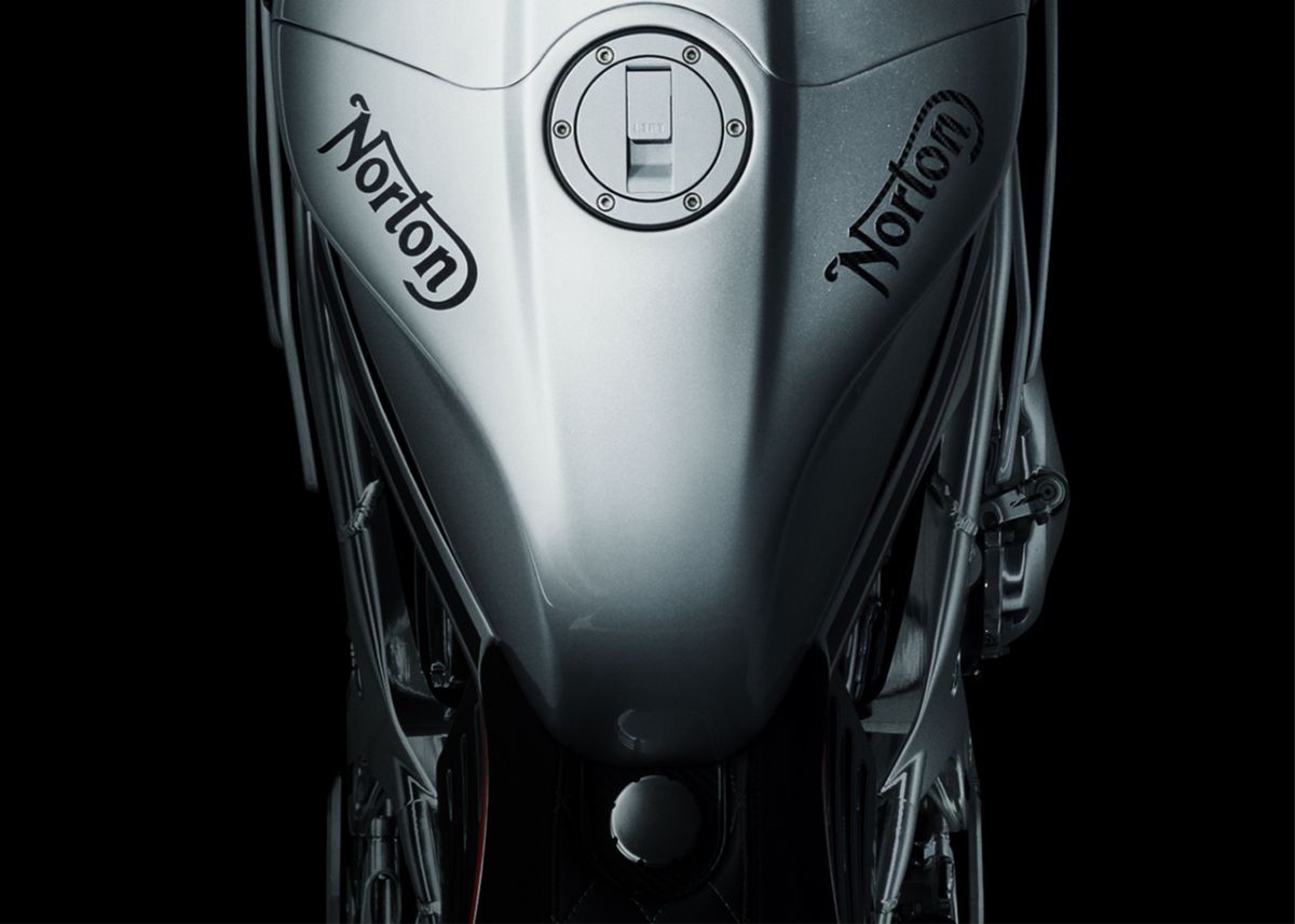 'AESTHETIC NORTON FUEL TANK' Poster, picture, metal print, paint by ...