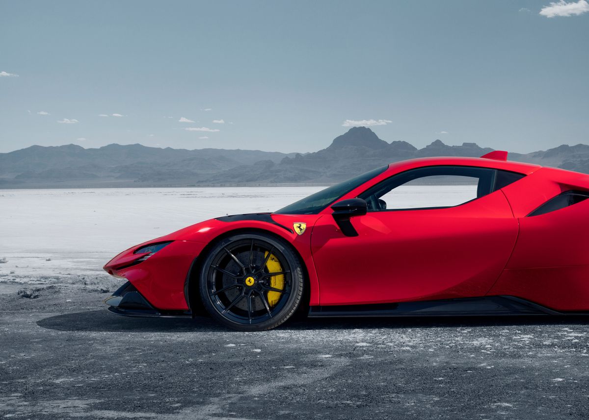 'Ferrari sf90' Poster by Supri GTR | Displate