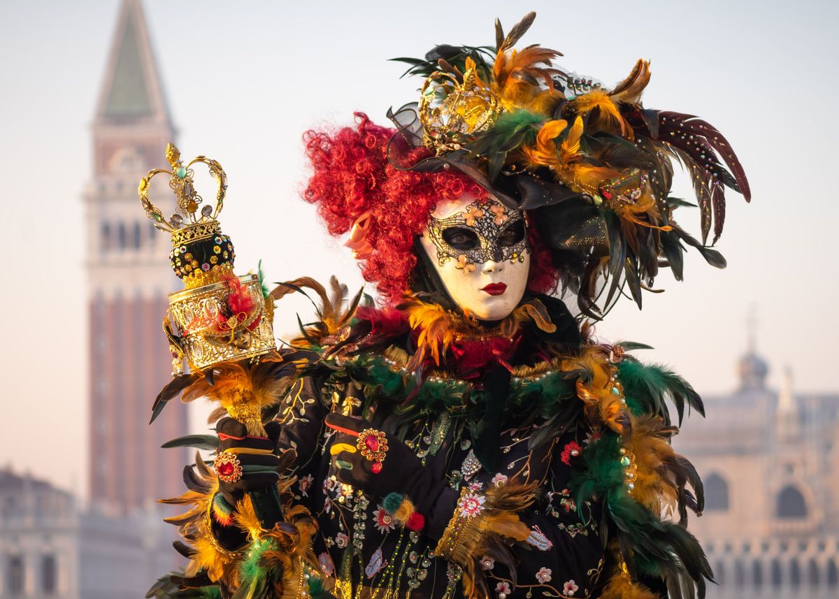 'Carnival of Venice' Poster, picture, metal print, paint by VivaAvila ...