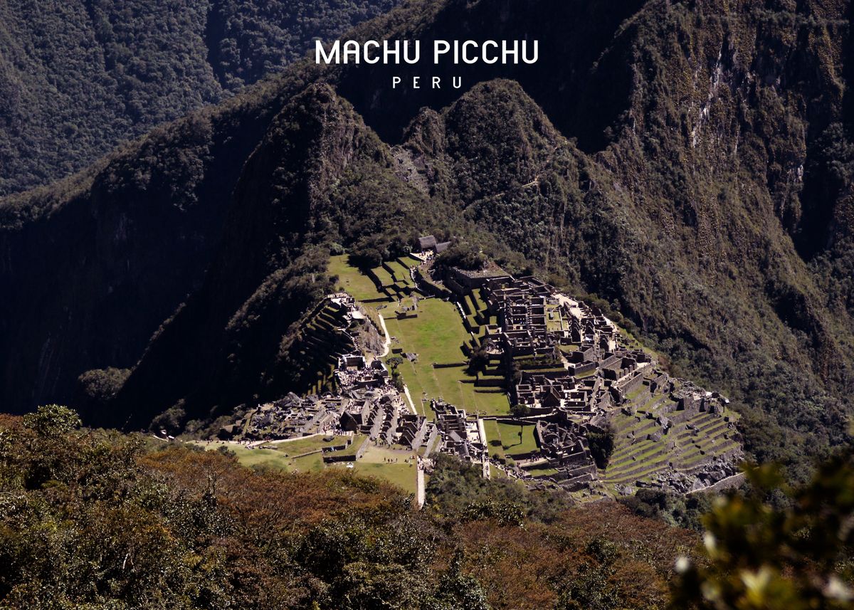 'Machu Picchu ' Poster by Big City | Displate