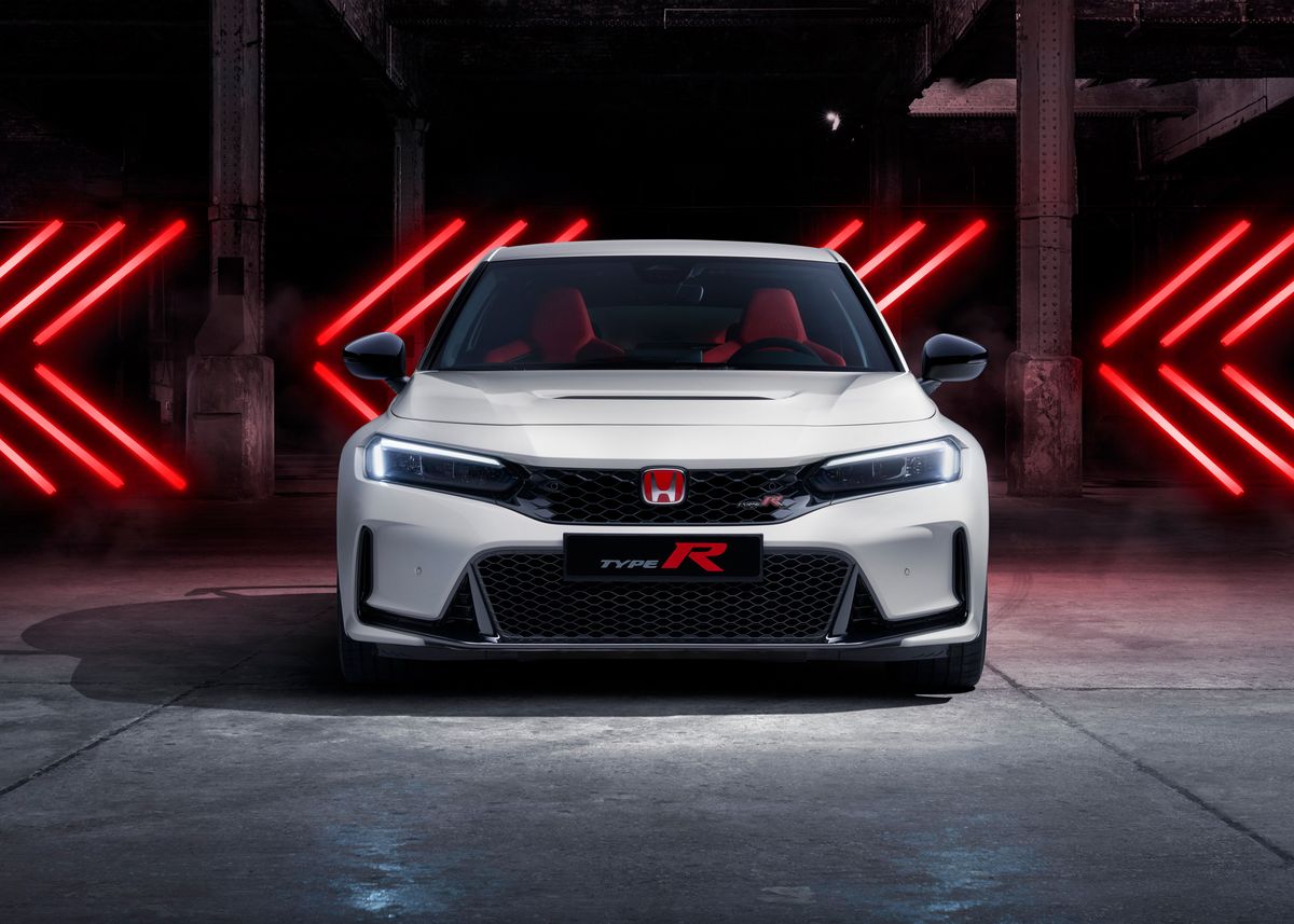 'Honda Civic Type R' Poster, picture, metal print, paint by Monster Car ...