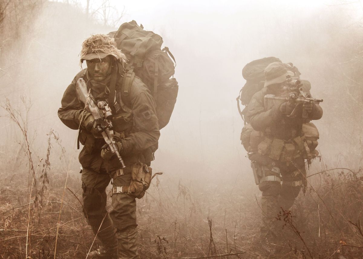 'Fog recon' Poster, picture, metal print, paint by Getmilitaryphotos ...