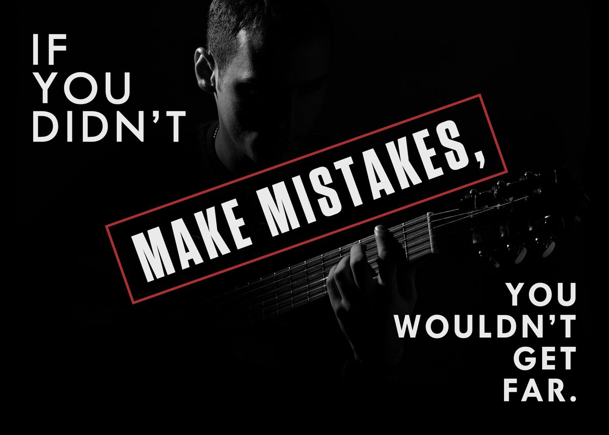 'If you did not make ' Poster, picture, metal print, paint by Evan ...