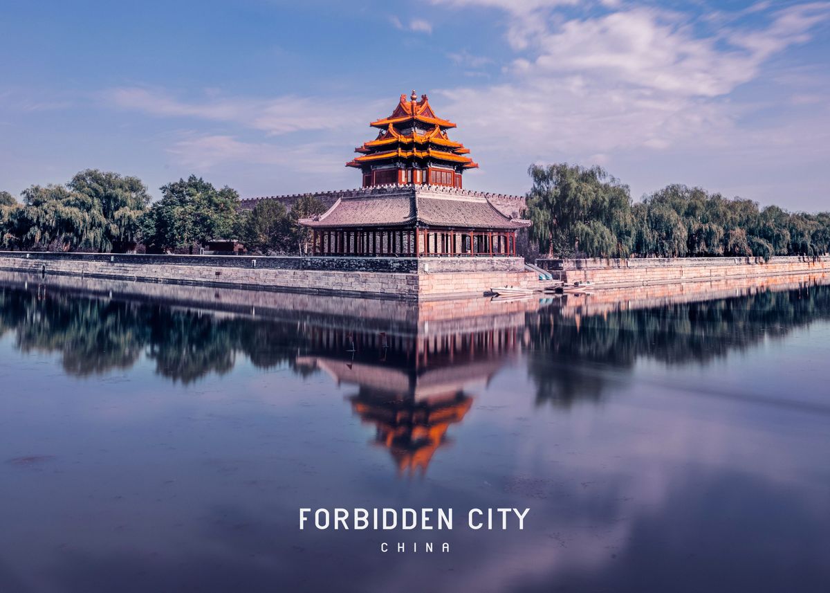 'Forbidden City ' Poster by Explore Universe | Displate