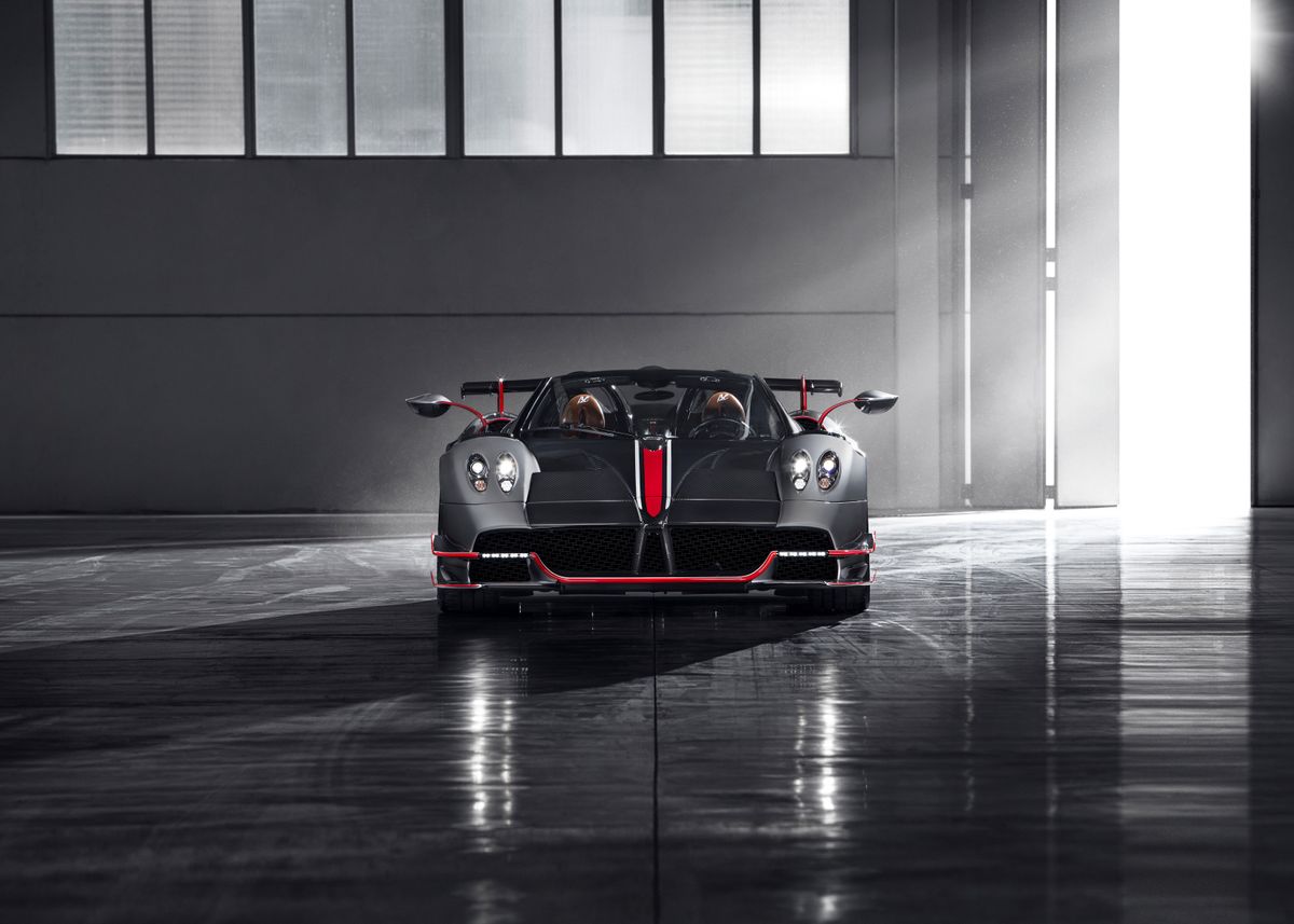 'Pagani Huayra' Poster by Indi Creator | Displate