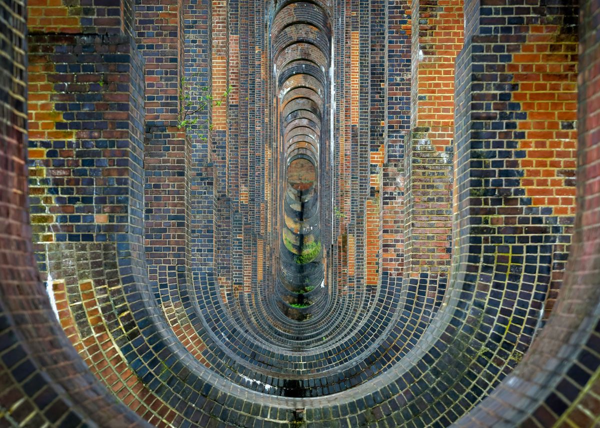 'The Ouse Valley Viaduct' Poster by Leighton Collins | Displate