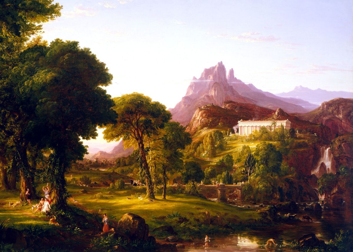 'Dream of Arcadia' Poster, picture, metal print, paint by ViktorDesigns ...