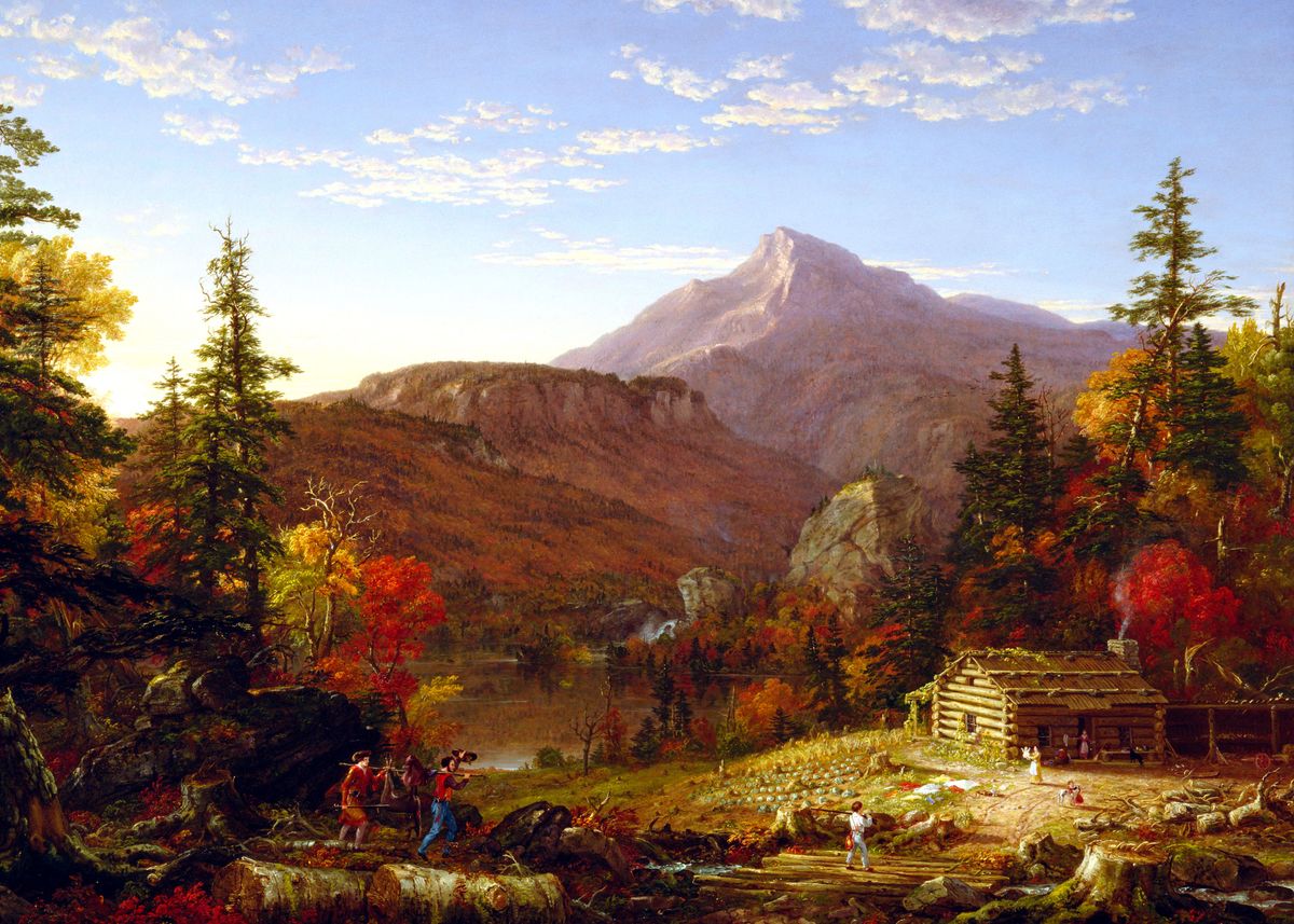 'The Hunters Return' Poster, picture, metal print, paint by ...