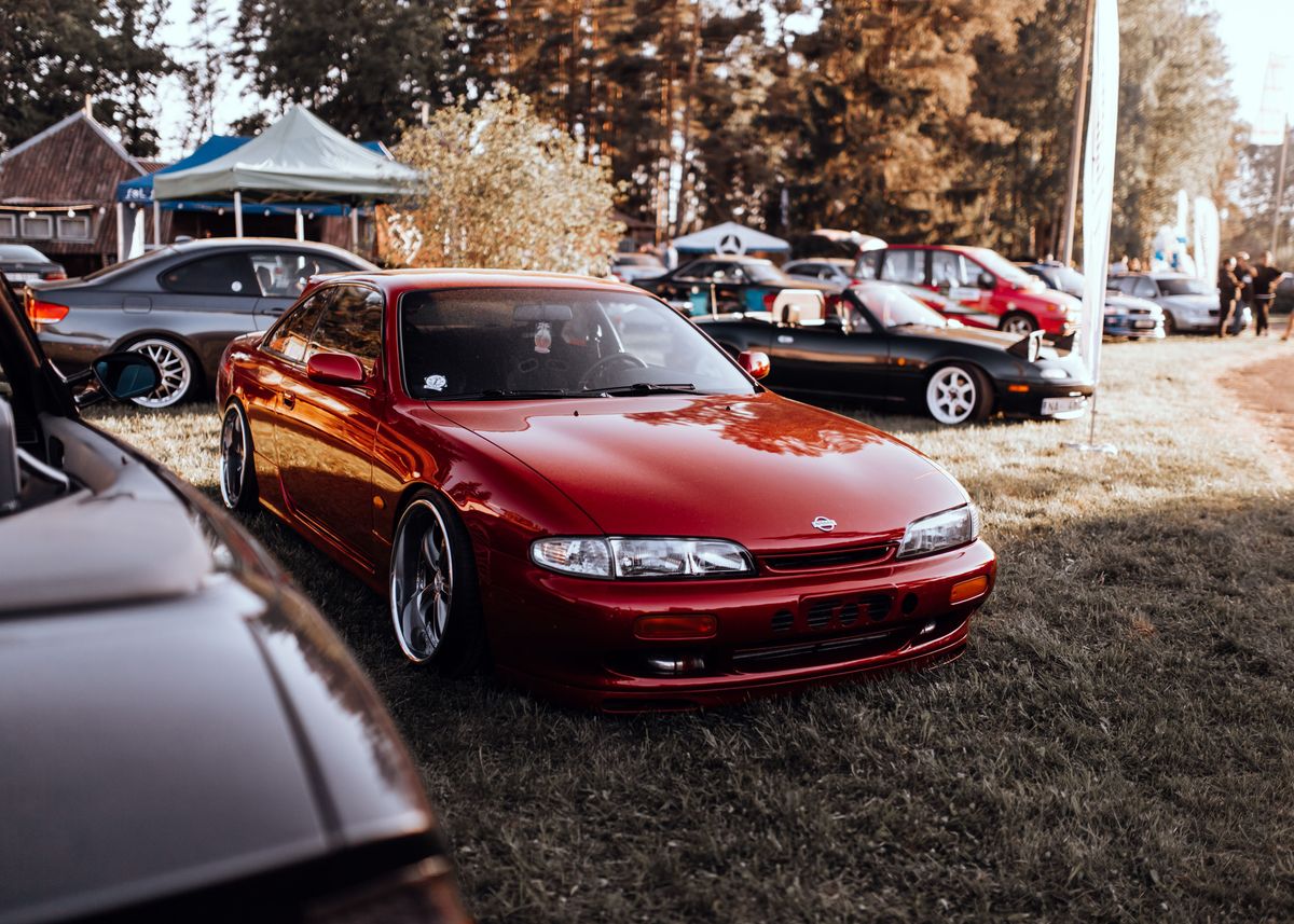 'Nissan S14' Poster by Deividas Liepa | Displate
