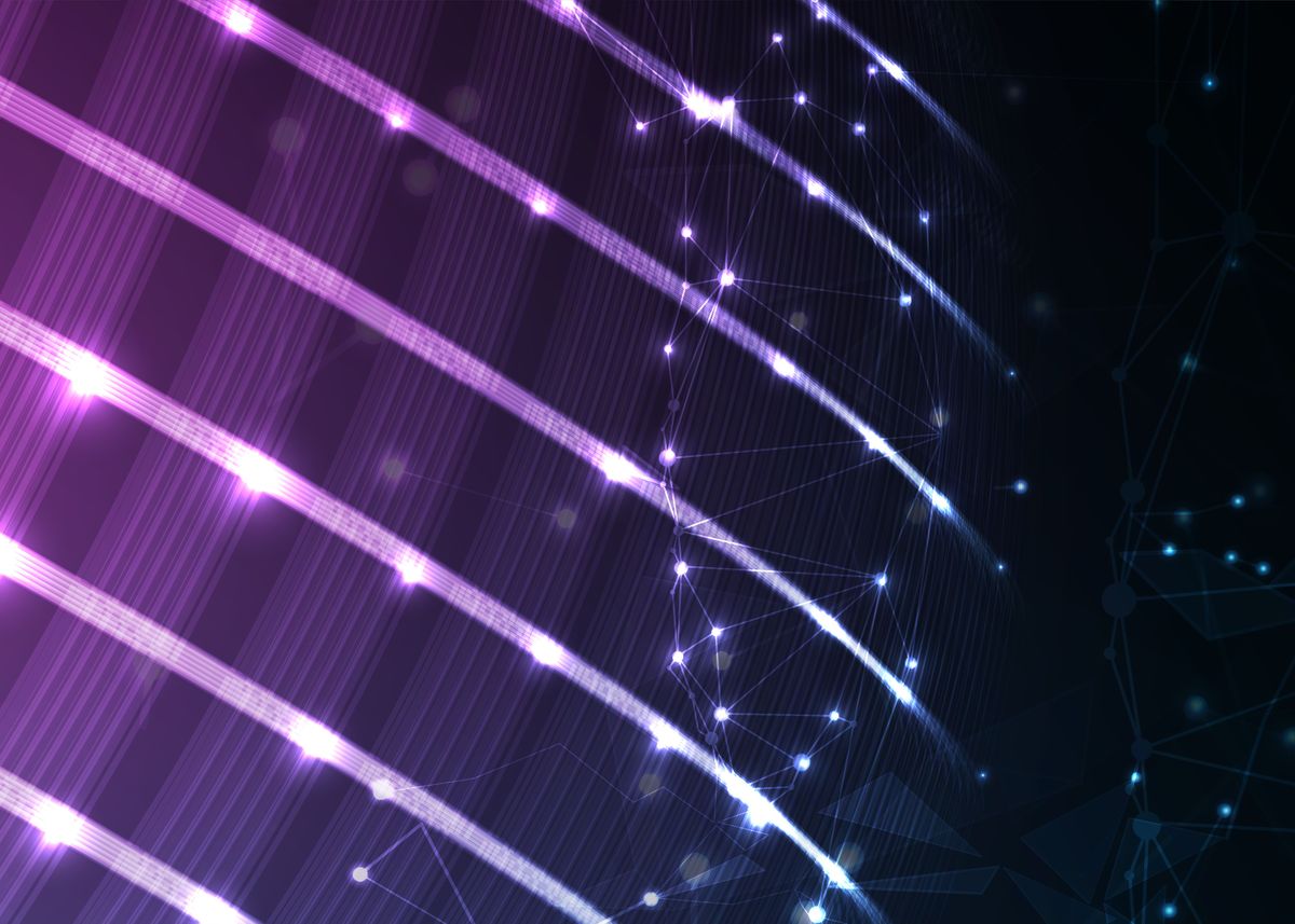 'Abstract technology' Poster by Vs 1489 | Displate