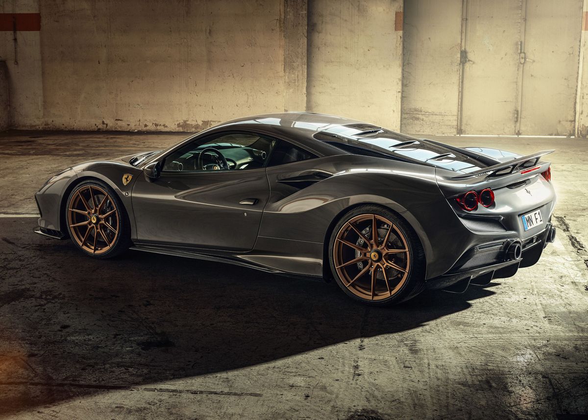 'Novitec Ferrari F8 2021' Poster, picture, metal print, paint by ...