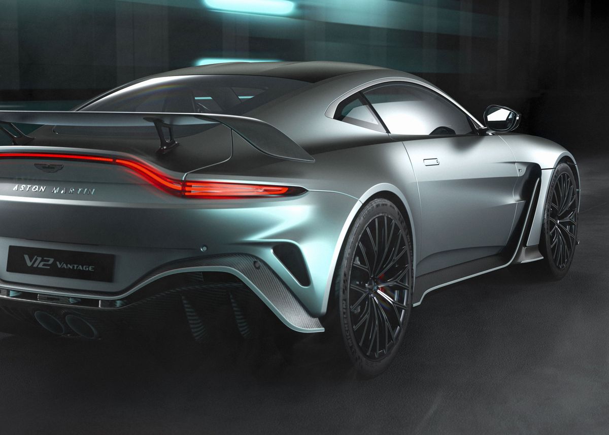 'Aston Martin V12' Poster by Sport Cars | Displate