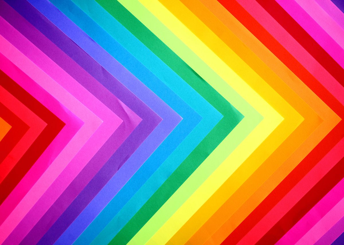 'Rainbow ' Poster, picture, metal print, paint by Explore Universe ...