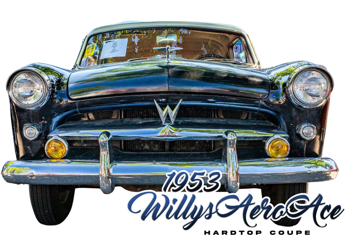 '1953 Willys Aero Ace Coupe' Poster by Gestalt Imagery | Displate