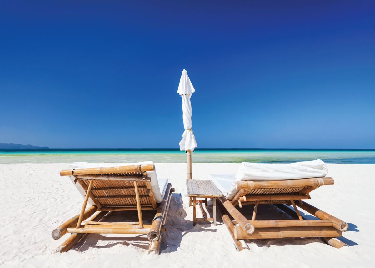 'Exotic island' Poster, picture, metal print, paint by Freddie | Displate