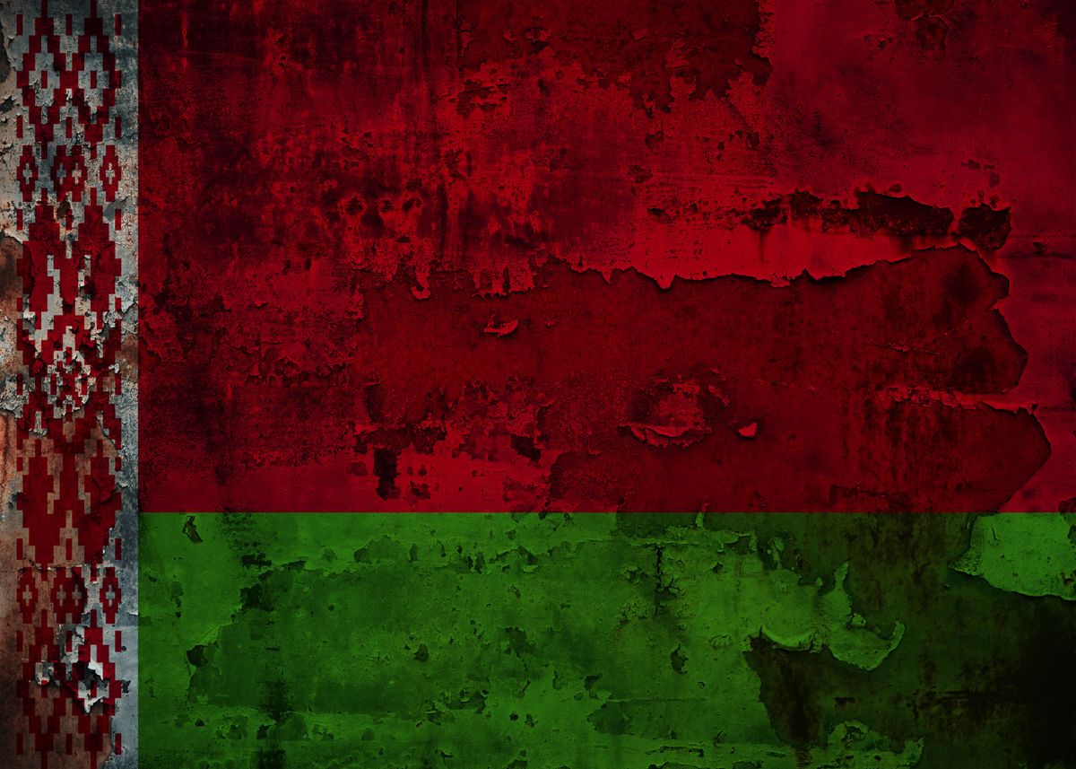 'Belarus' Poster, picture, metal print, paint by Eli Cassin | Displate