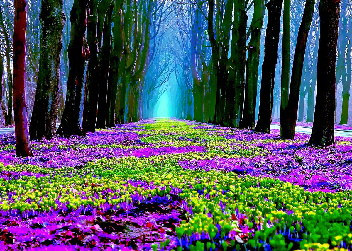 'nature view' Poster, picture, metal print, paint by Slamet Riyadi ...