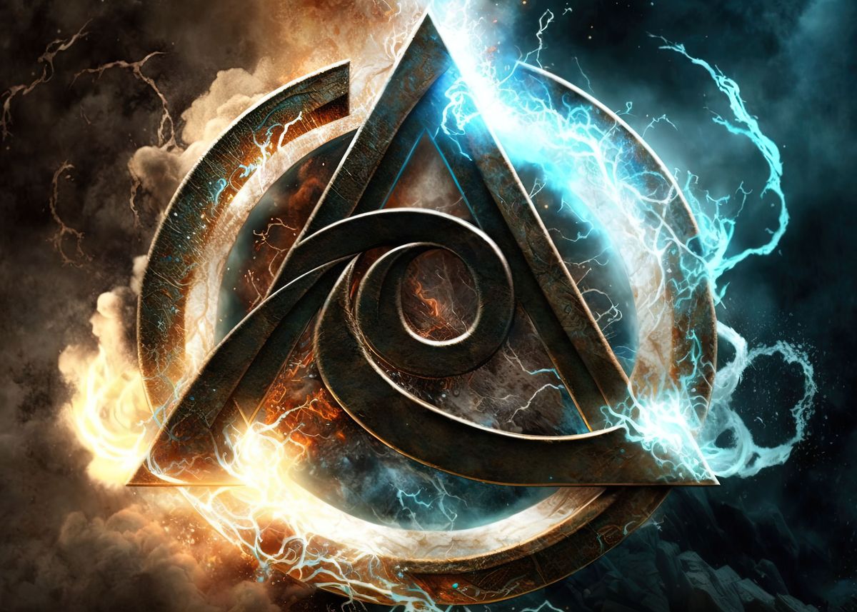 'arcane symbol' Poster, picture, metal print, paint by Pranjal singh ...