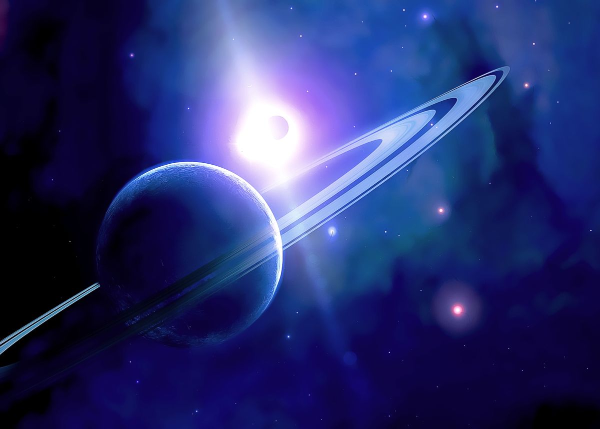 'galaxy' Poster by vermilion 50-50 | Displate
